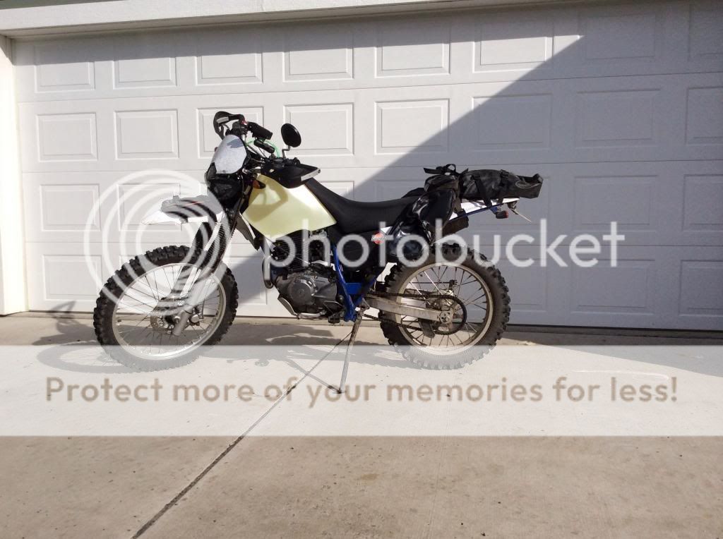 Panniers - Hard vs. Soft? Opinions on Wolfman Expedition? | TW200 Forum