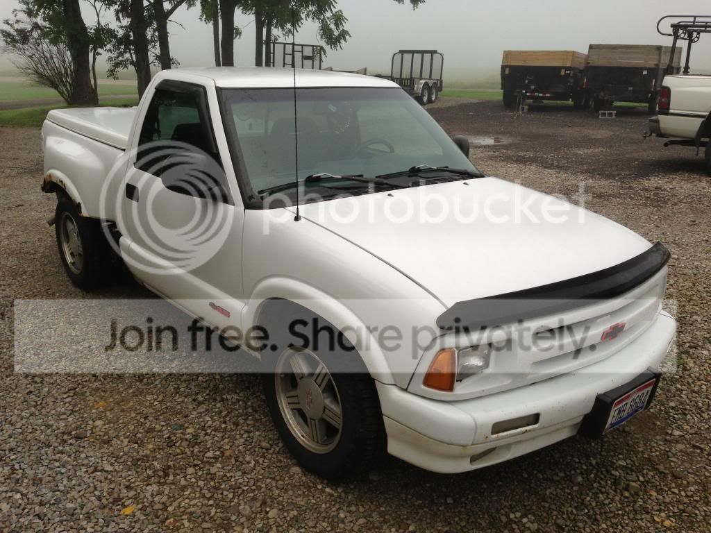 97 S10 SS 4.3X automatic stepside needs body TLC - PerformanceTrucks ...