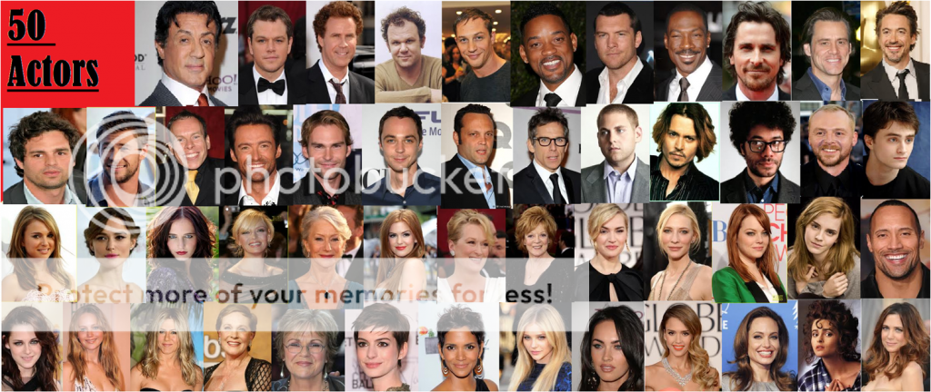 50 Actors (Picture) Quiz - By Jaffnet